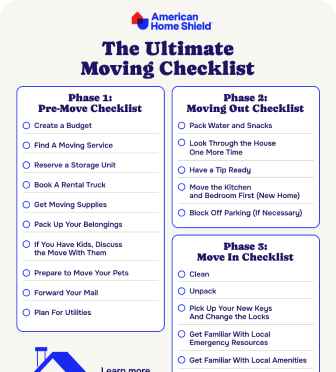 Ultimate Comprehensive Moving Checklist | AHS